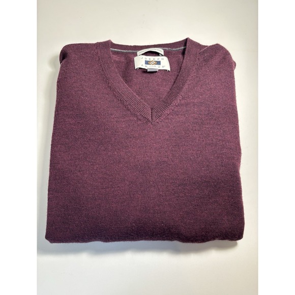 Joseph Abboud | Sweaters | Joseph Abboud Mens Wool Sweater L Maroon ...